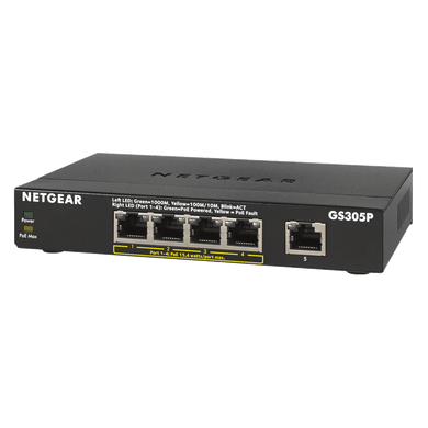 NETGEAR PoE交換機 | 網絡 | 產品 GS305P | Business | NETGEARSMB